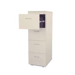 Archivero 4 Gavetas Modelo Elite Vertical en Melamina Color Oyamel ...