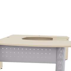 Modulo Ejecutivo Modelo Trieste con Lateral Lado Derecho en Melamina ...